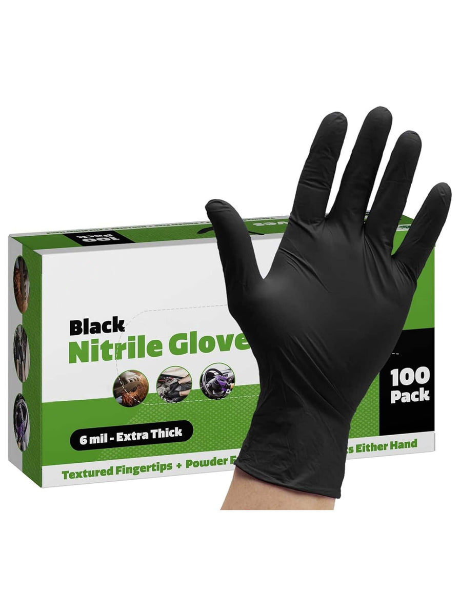 Nitrile Disposable Powder-Free Lab Gloves (Pair) – Kivi Grow